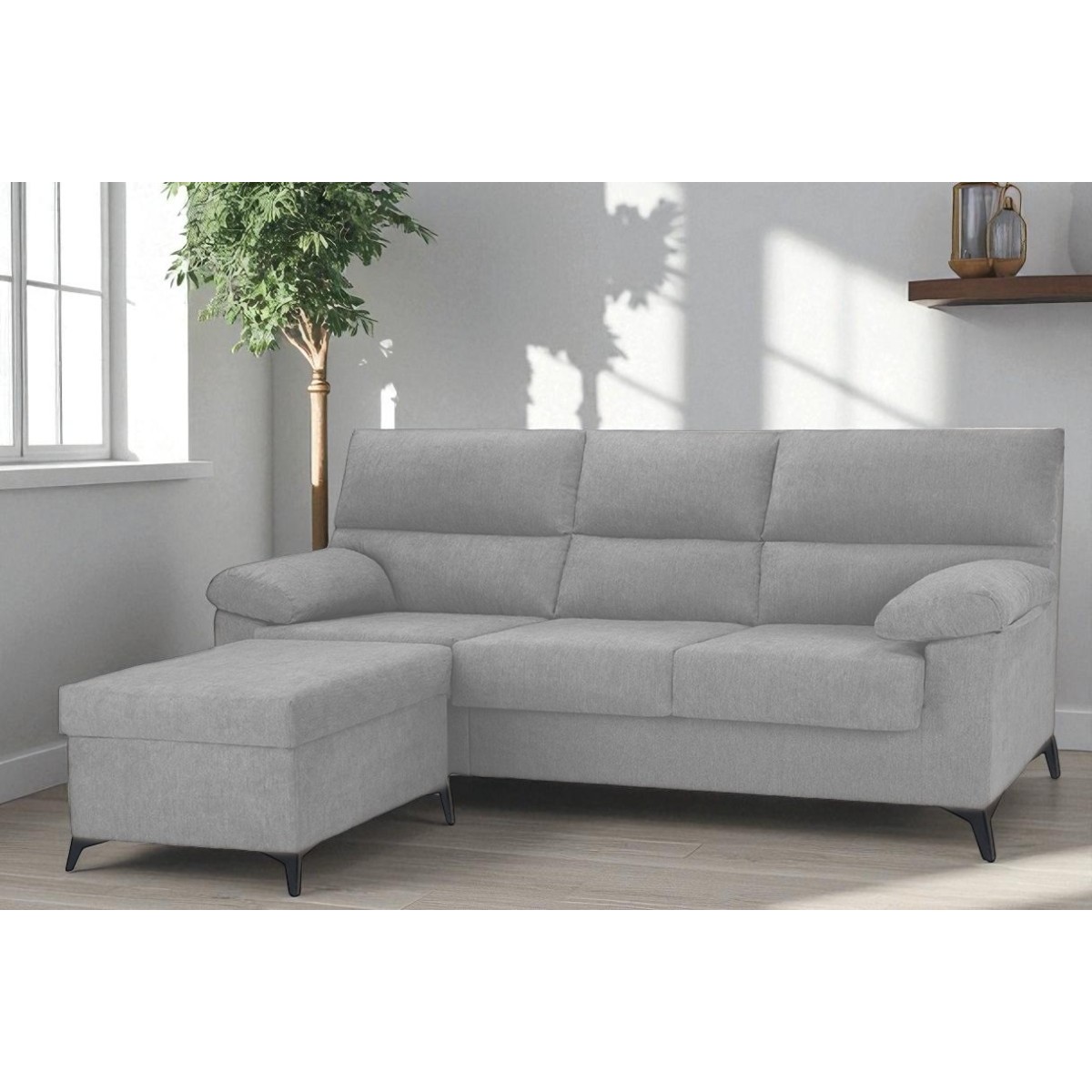 Chaise Longue Puff LANDY Perla Reversible - Relax Total